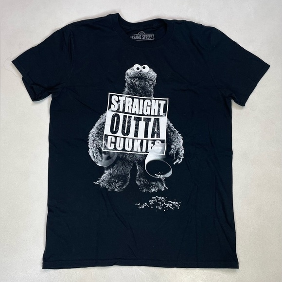 Sesame Street | Tops | Seseme Street Straight Outta Cookies Cookie ...